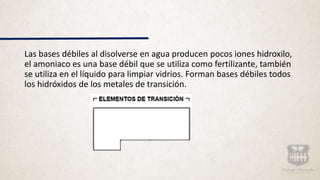 Tsq 2 fuerza de ácidos y bases | PPTX