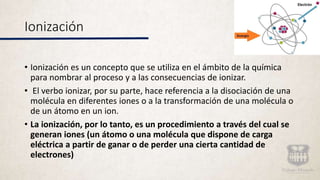 Tsq ionización del agua | PPTX