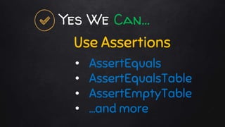 tSQLt Database Unit Testing | PPT