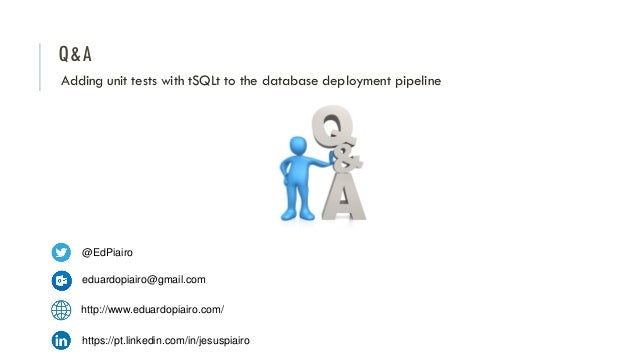 Adding unit tests with tSQLt to the database deployment pipeline Adding unit tests with tSQLt to the database deployment pipeline