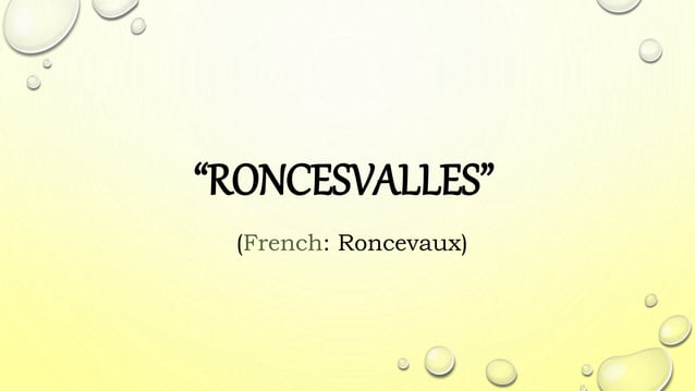 The Song of Roland ( An 11th-century Epic Poem of France ) | PPTX ...