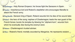 The Song of Roland ( An 11th-century Epic Poem of France ) | PPTX ...