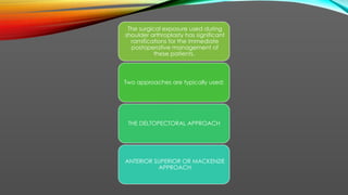 Total shoulder arthroplasty presentation | PPT