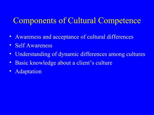 Cultural Competence in Healthcare (Rue, 2002) | PPT | Children\'s ...