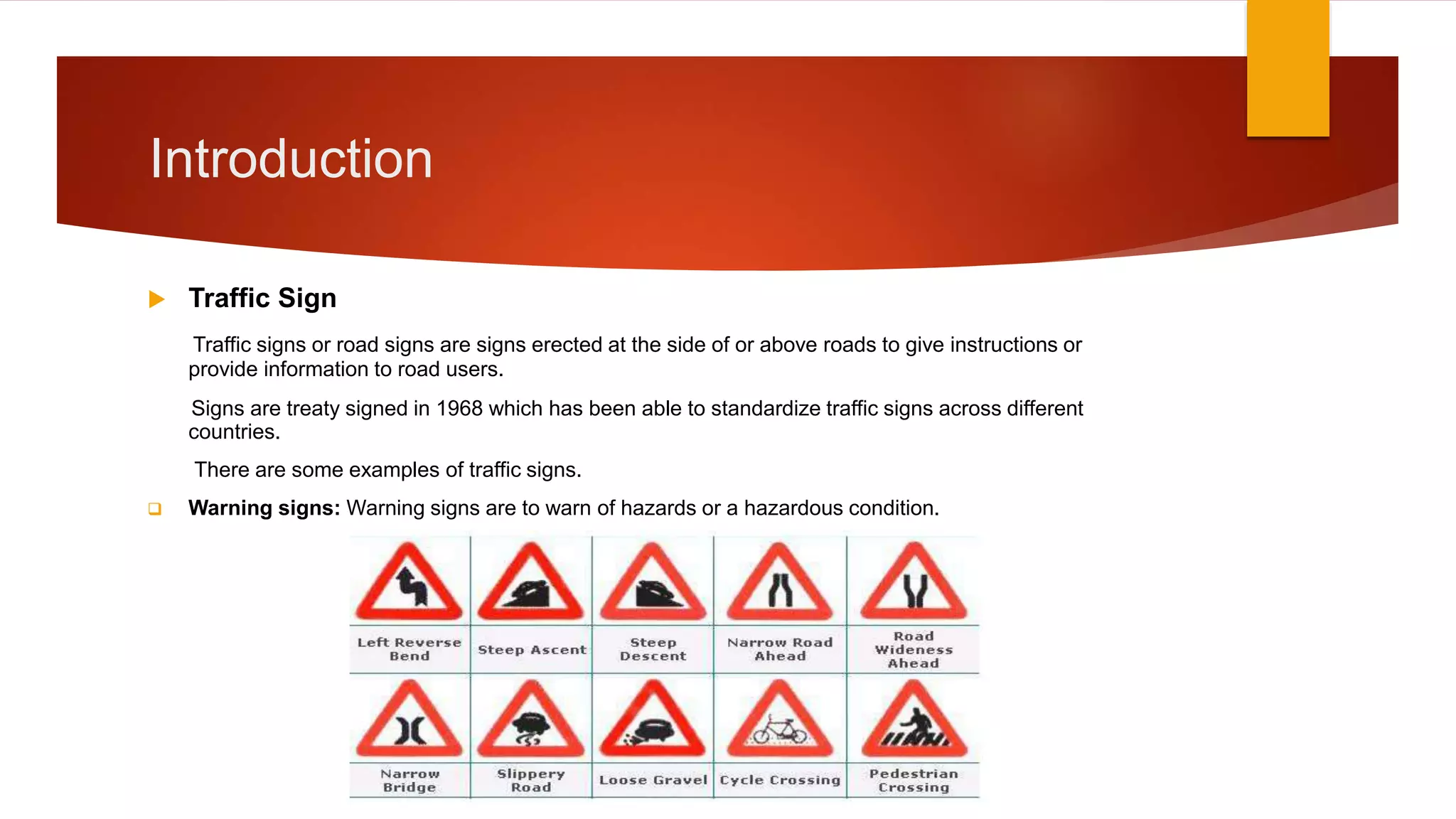 Traffic Sign Recognition Pptx Graphics Software Computer Software And Applications
