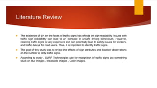 Traffic sign recognition | PPTX