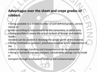 Technically specified rubbers(TSRs) | PPTX