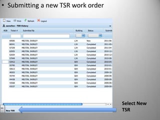 Tsr tutorial | PPT