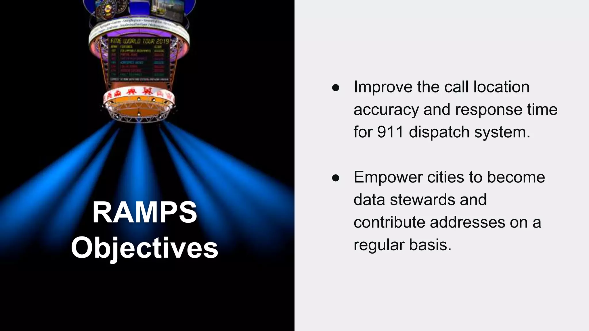 Regional Address Map for Public Safety (RAMPS) | PPT