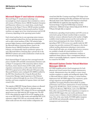 Building a Microsoft Hyper-V cloud with IBM solutions | PDF | Operating Systems | Computer ...