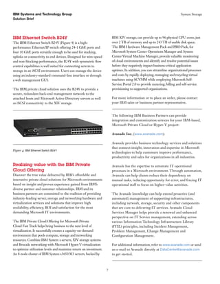 Building a Microsoft Hyper-V cloud with IBM solutions | PDF | Operating Systems | Computer ...