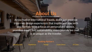 Arrow Nation International Travel Agency | PPTX