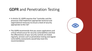 TSS - App Penetration Testing Services | PPSX | Computer Software and ...