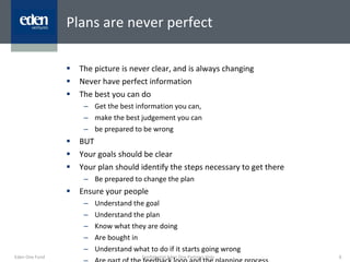 Core 1 from idea to plan - Mark Farmer | PPT