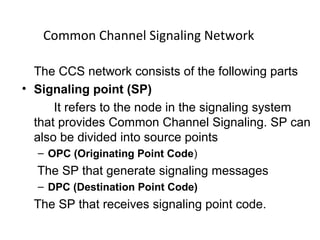 Signalling Techniques & Basics of CCS | PPT