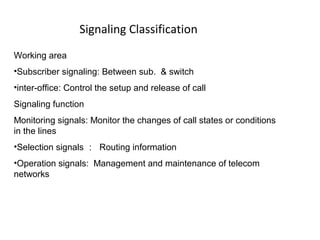Signalling Techniques & Basics of CCS | PPT