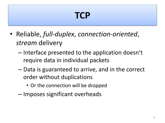 TCP/IP model | PPTX | Computer Networking | Computing