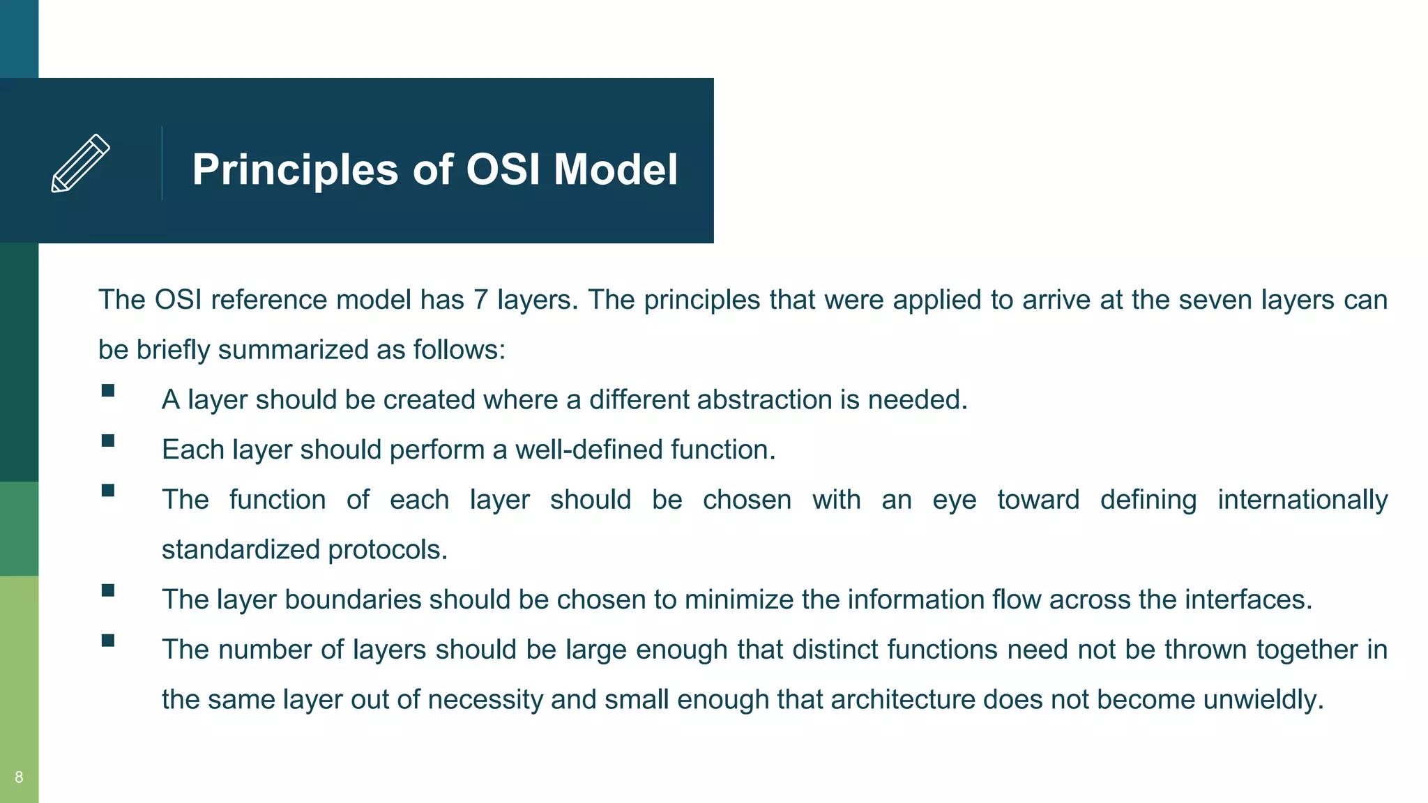 Overview of an OSI reference Model | PPTX