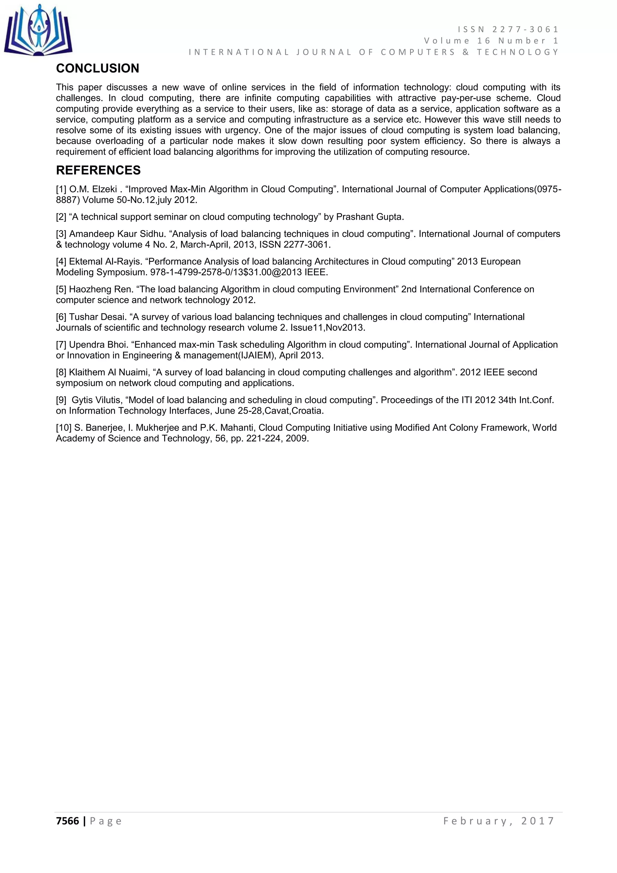 A REVIEW ON RESOURCE ALLOCATION MECHANISM IN CLOUD ENVIORNMENT | PDF