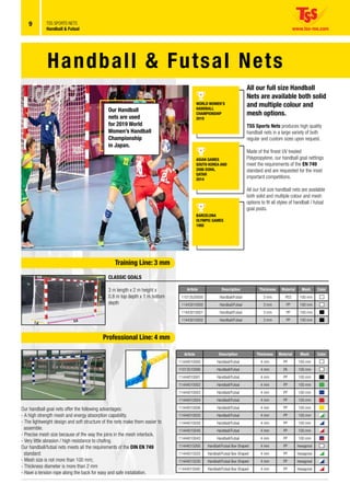 Catalouge - TSS Sports Nets | PDF