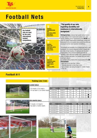 Catalouge - TSS Sports Nets | PDF
