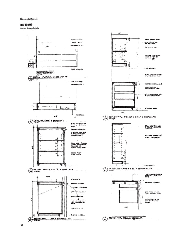 time saver standard for wardrobes detail plan elevation and sections | PDF