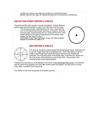 Point Within A Circle Symbol
