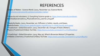 Physical sciences state of matter grade 10 | PDF