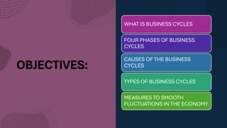 BUSINESS CYCLES PRESENTATION by ML MMOLA | PPT