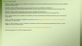 Basic introduction to creative writing. | PPT