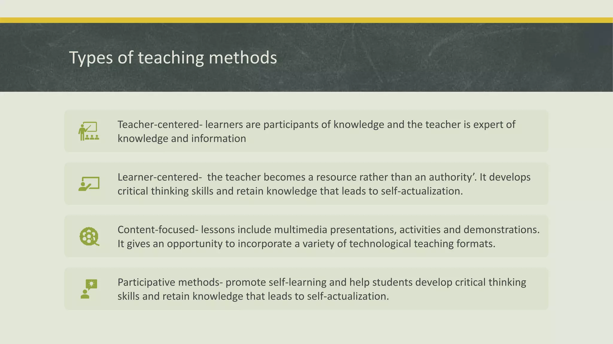 teaching methods | PPTX