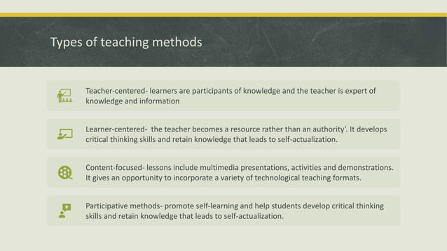 teaching methods | PPT
