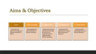 African Literature | PPTX