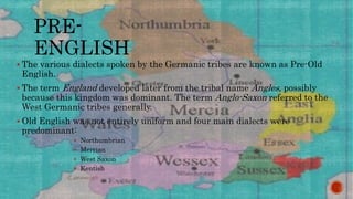 The English Language | PPTX