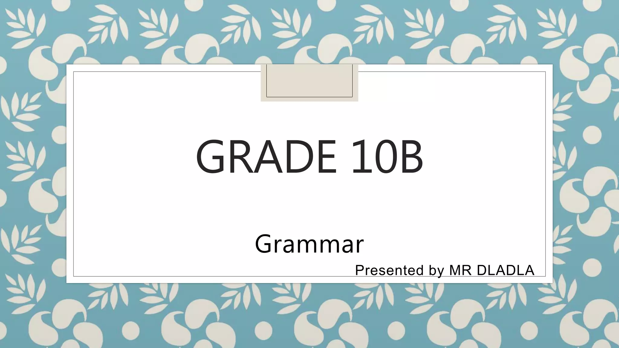 Tst assignment power point | PPT