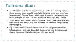 TEKNOLOGI SENSOR TRANSDUCER | PPTX