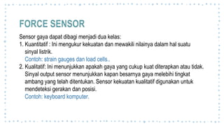TEKNOLOGI SENSOR TRANSDUCER | PPTX