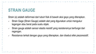 TEKNOLOGI SENSOR TRANSDUCER | PPTX