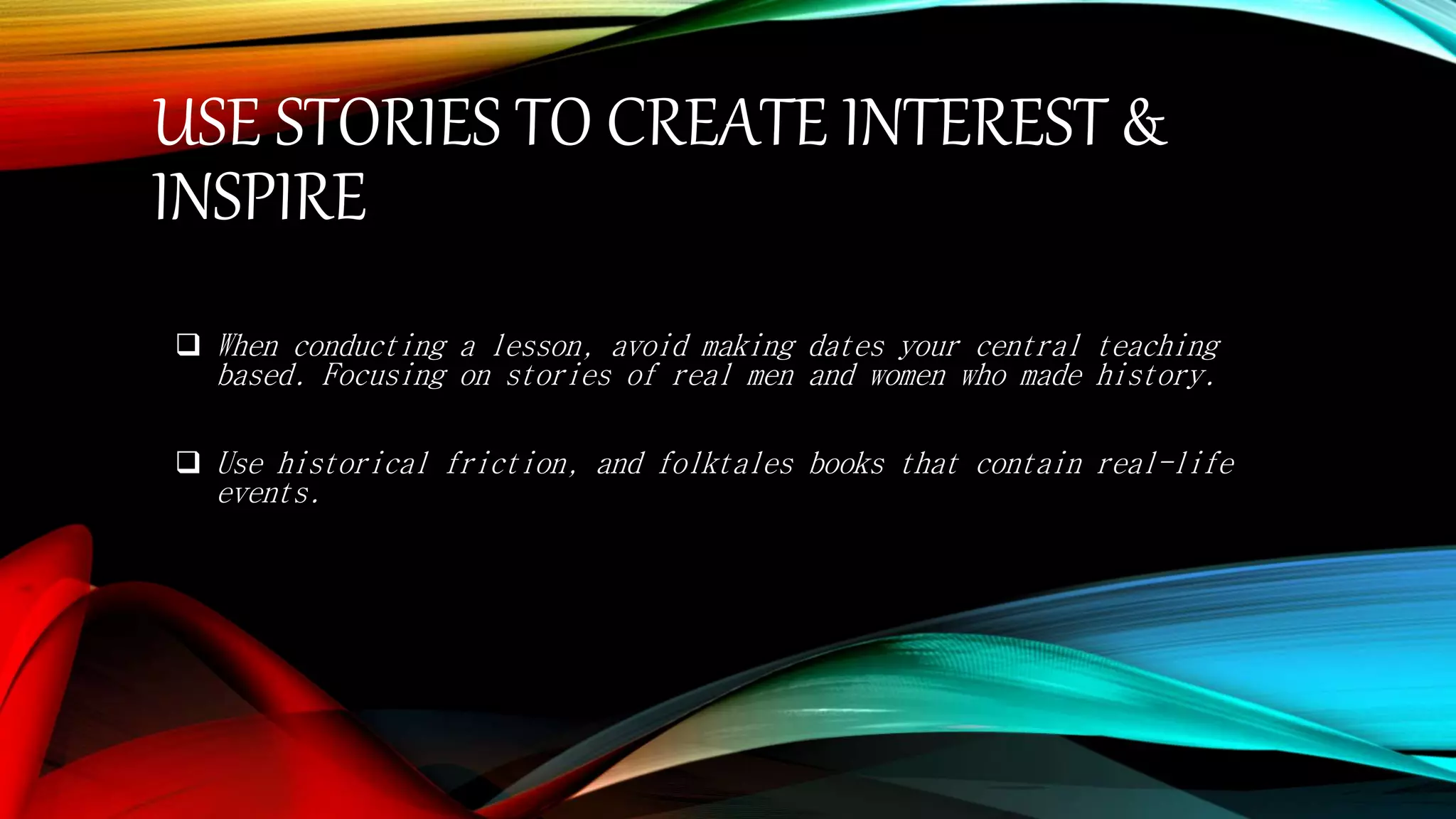 interactive history lessons | PPTX