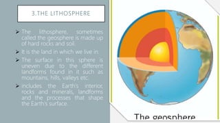 spheres of the earth | PPTX | Geology | Science