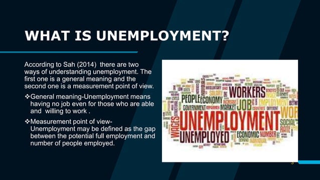 Unemployment | PPTX