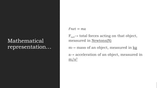 NEWTONS LAWS OF MOTION | PPTX