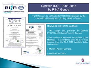 Maritime STCW10 Training & Crewing MLC2006 Albania - Kosovo | PDF