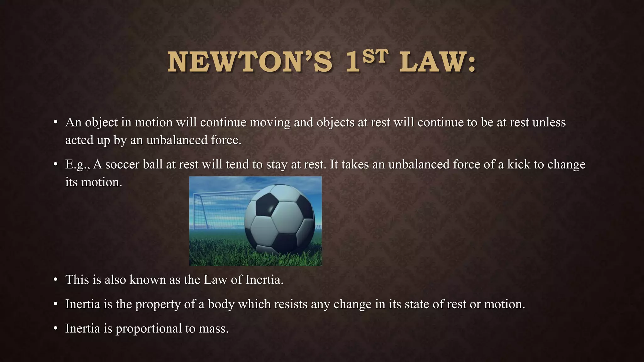 Newton's Laws | PPTX