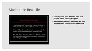 An Introduction to "Macbeth" by William Shakespeare | PPT