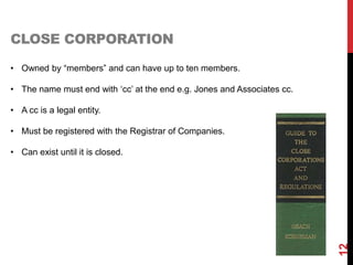 Forms of ownership | PPTX