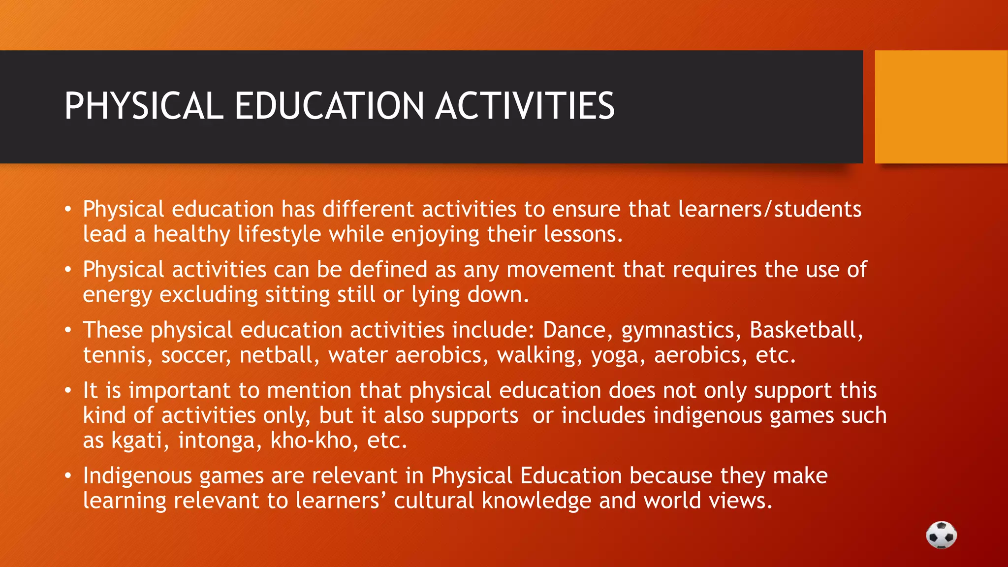 Physical Education and Its important aspects | PPTX