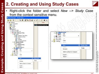 Creating and Using Study Cases in DIgSILENT PowerFactory. Case P.M. Anderson 9 bus | PDF