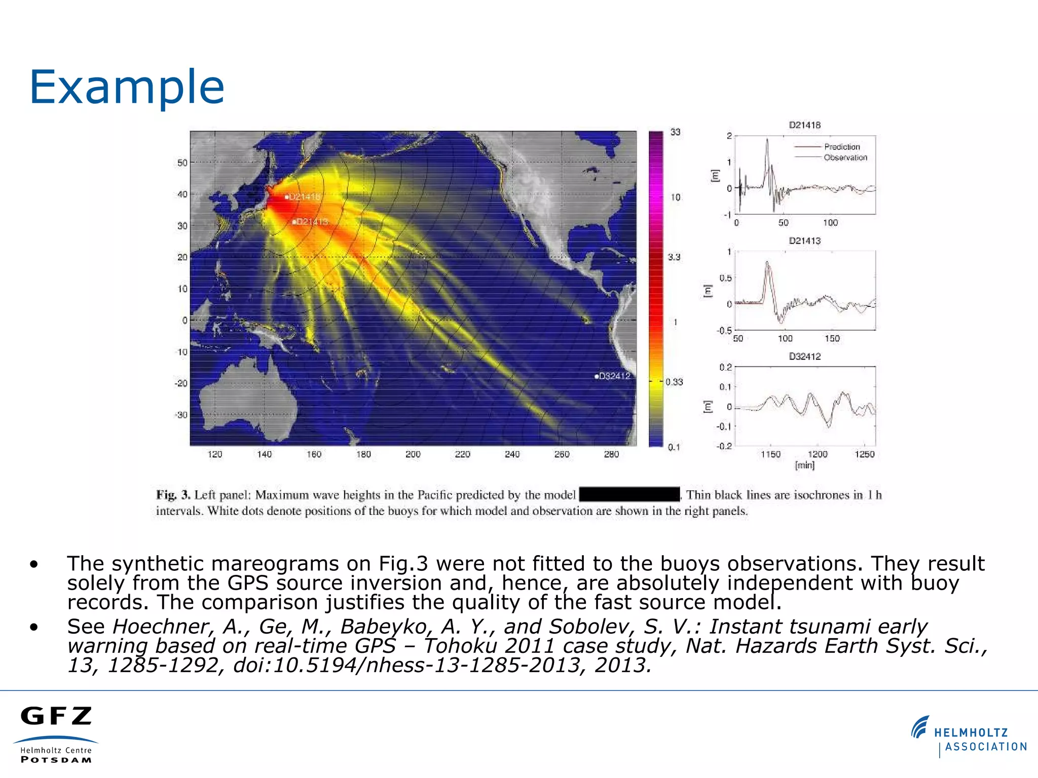 Implementation and integration of GPU-accelerated easyWave for instant tsunami propagation ...