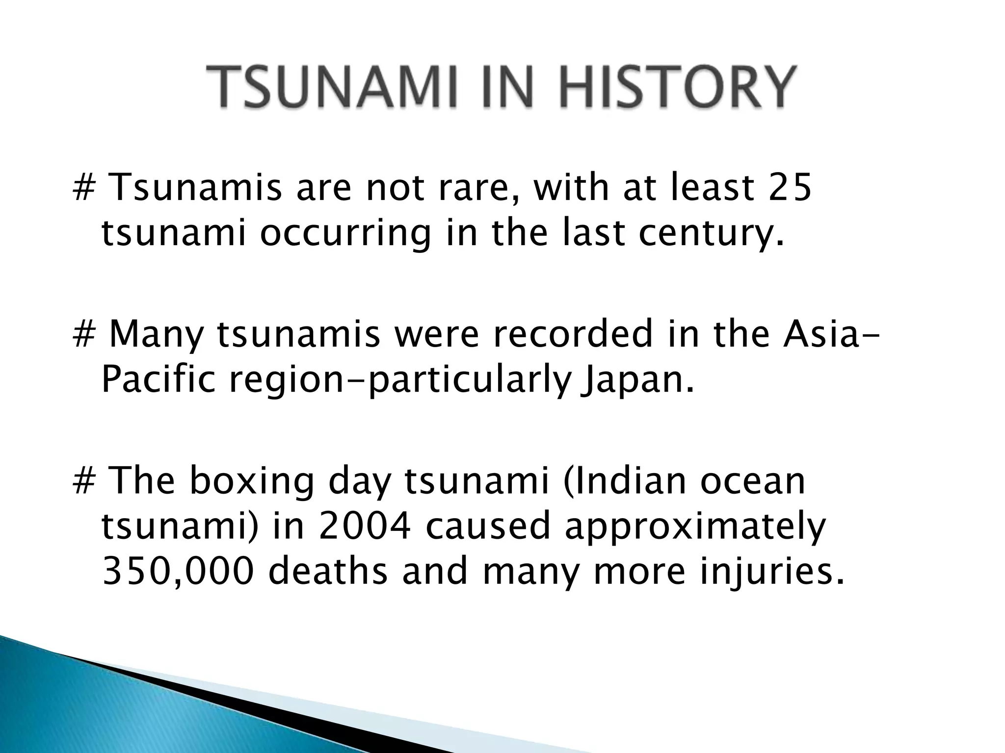 Tsunami | PPTX | Geology | Science